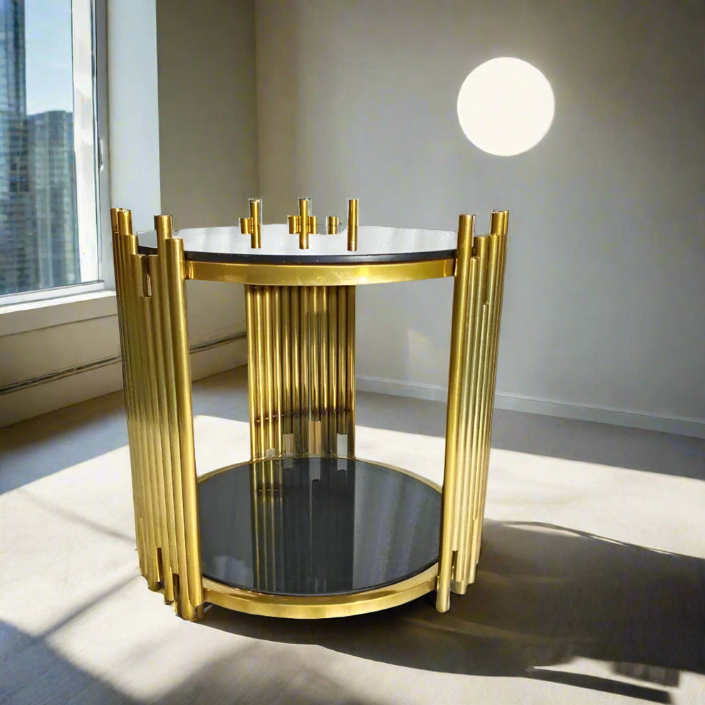 golden stainless steel table-Golden Colour Stainless Steel Table 18*21 ...