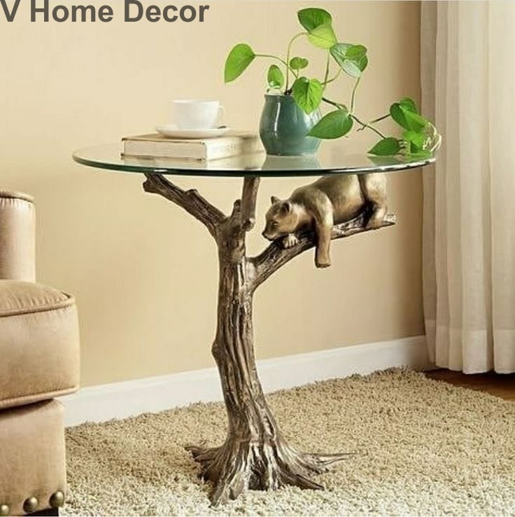 Tree Side / Coffee Table 22*22*24 — V Home Decor